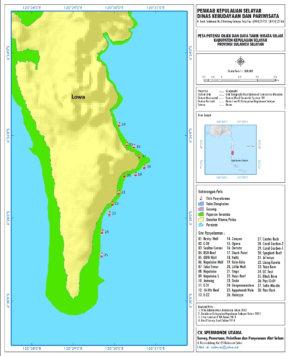 Spot Diving di Kepulauan Selayar - Selayar