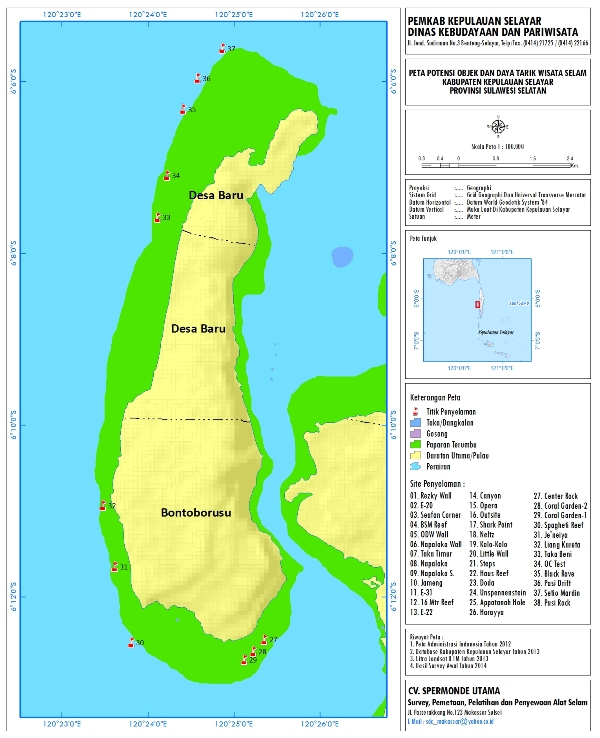 Spot Diving di Kepulauan Selayar - Selayar