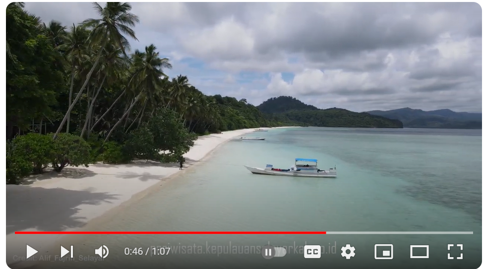 Pesona Pantai Pinang, Kepulauan Selayar - Selayar